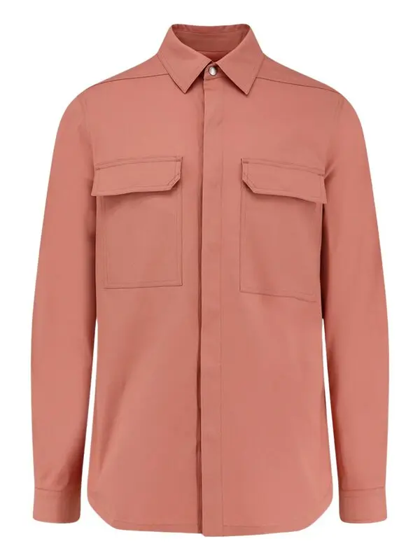 Rick Owens Long Sleeve Shirt - Coral
