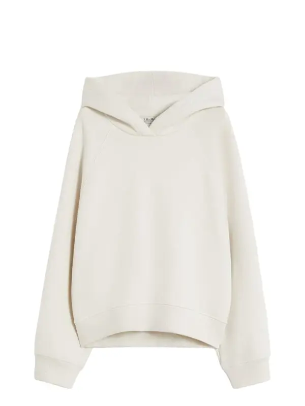 Max Mara Long Sleeve Hoodie - Sand-colored