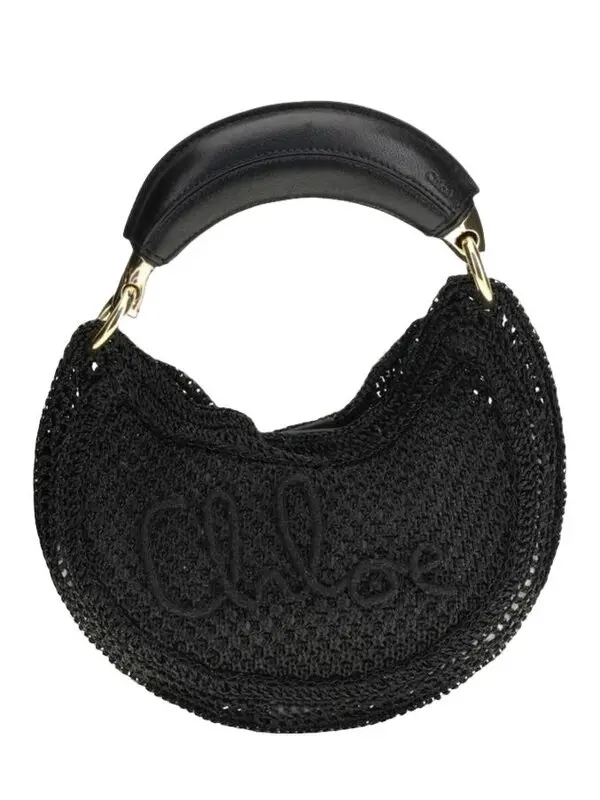 Chloé Mini Banana Hobo Bag - Black