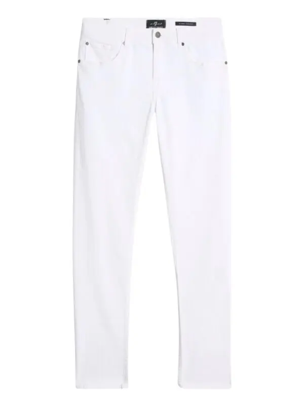 7 For All Mankind Five-pocket Jeans - White