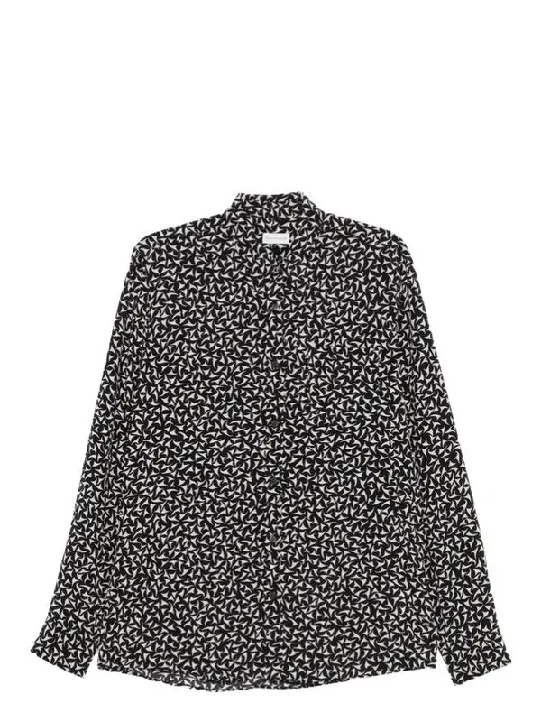 Dries Van Noten Long-sleeved Shirt - Black
