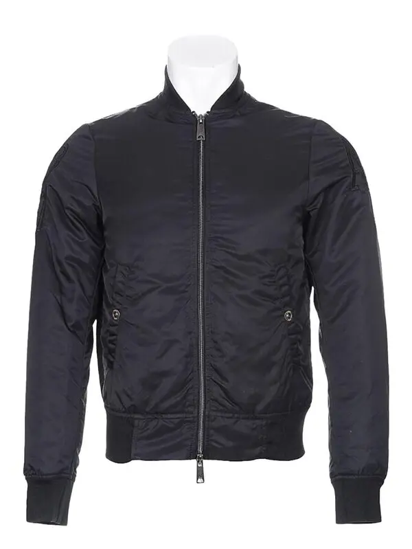 Emporio Armani Short Bomber Jacket - Black
