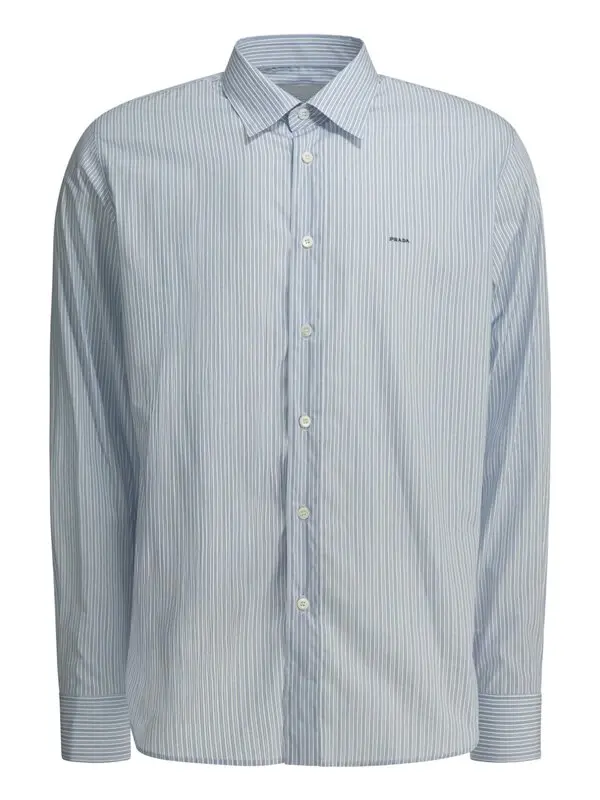 Prada Long-sleeved Striped Shirt - No