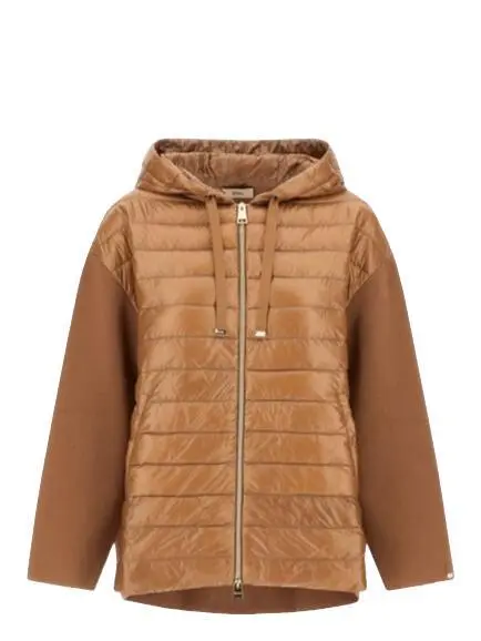 Herno Hooded Padded Jacket - Camel