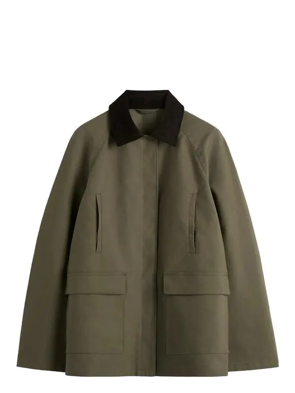 TOTEME Summer Country Pocket Detailed Jacket - Khaki