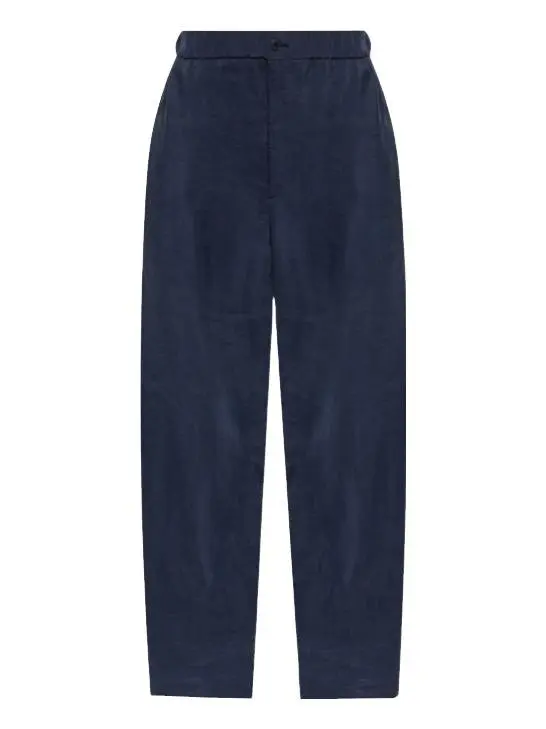 Giorgio Armani Loose Fit Trousers - Black