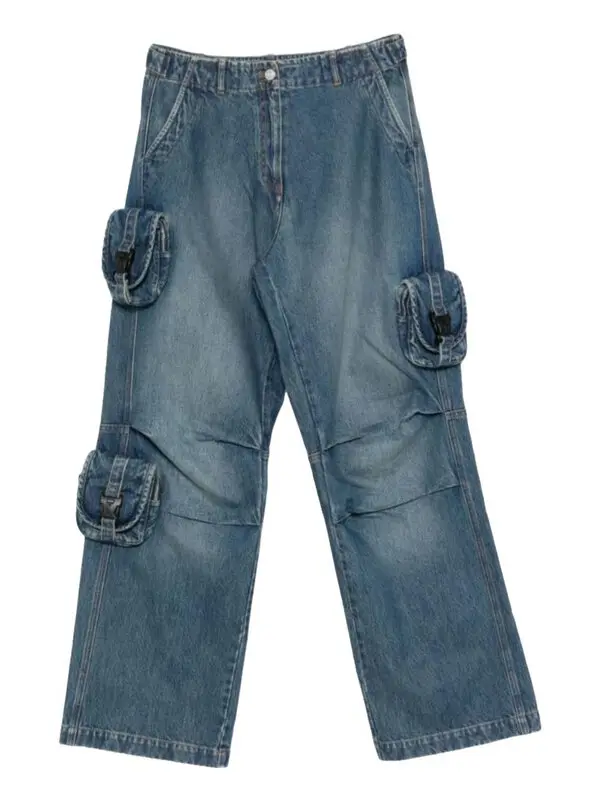 Coperni Pocket Detailed Jeans - Blue