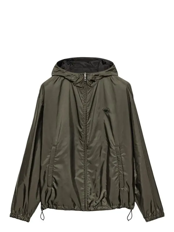Prada Reversible Hooded Jacket - Black