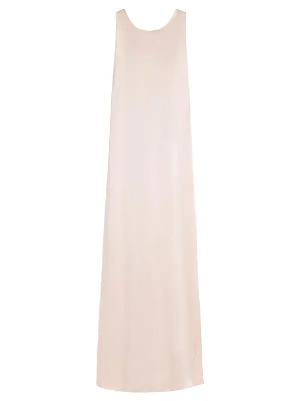 Max Mara Draped Open-back Maxi Dress - Pink
