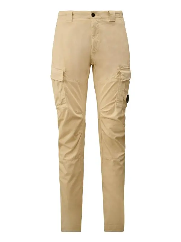 C.P. COMPANY Lens Pocket Cargo Pants - Frozen Dewdrop-white