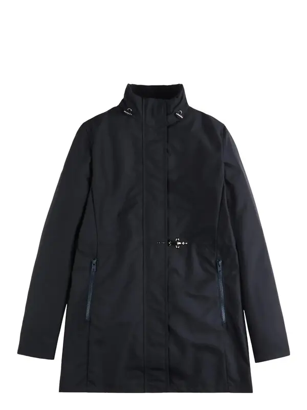 FAY Hooded Water-repellent Jacket - Blue