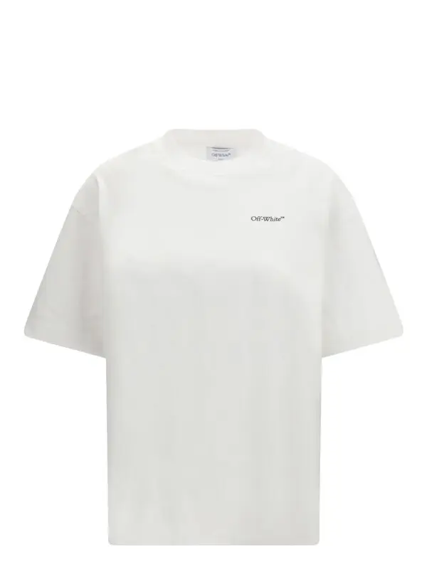 Off-White Half Arrow Skate Logo T-shirt - White
