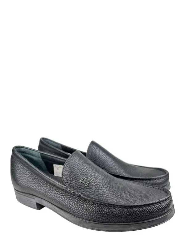 Bally Logo Loafers - Gray