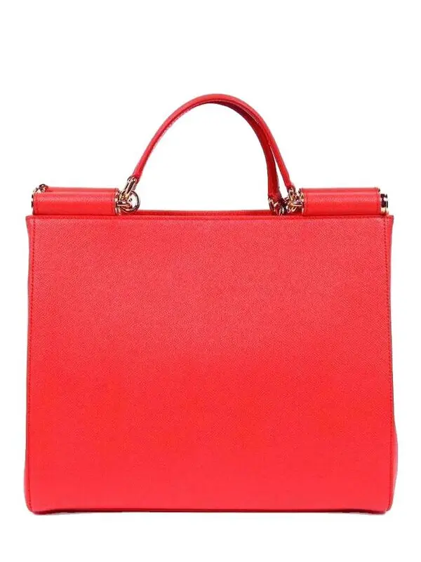 Dolce & Gabbana Logo Detail Handbag - Red