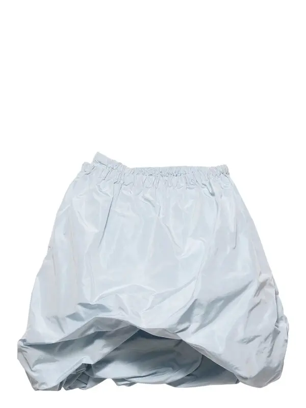Prada Technical Taffeta Skirt - Interstellar Blue