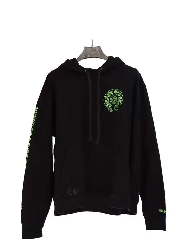 Chrome Hearts Logo Hoodie - Black