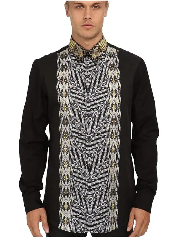 Just Cavalli Printed Shirt - Black