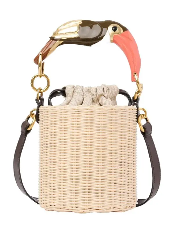 Chloé Tropicus Bucket Bag - Nude