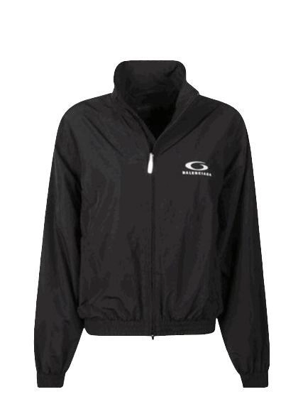 Balenciaga Loop Sports Icon Tracksuit Jacket - Black
