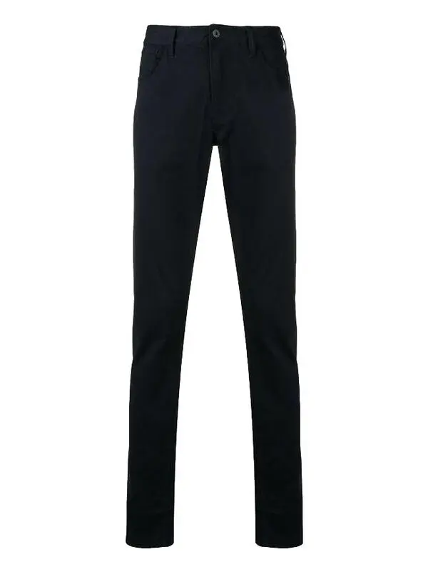 Emporio Armani Straight Leg Jeans - Black
