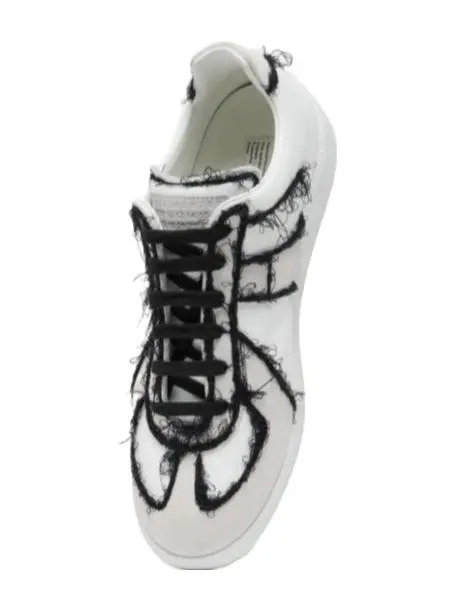 MAISON MARGIELA Replica Sneaker With Embroidered Detailing - Dirty Wash