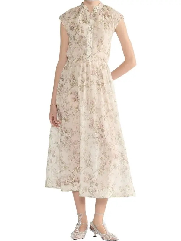 Dior Mid-length Shirtdress - Nude