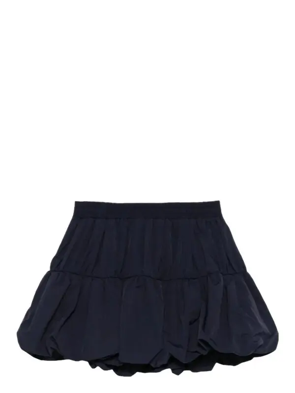 Sea Mirian Bubble-hem Ruffled Mini Skirt - No