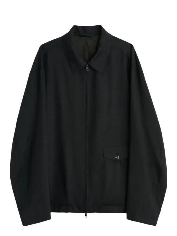 Our Legacy Zip-front Knitted Jacket - Black