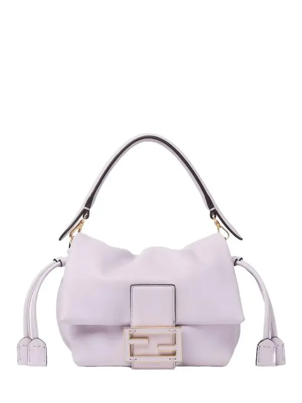 Fendi Mamma Baguette Small Shoulder Bag - Purple
