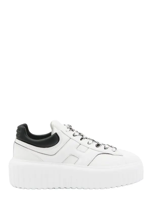 Hogan H-stripe Low-top Sneakers - White
