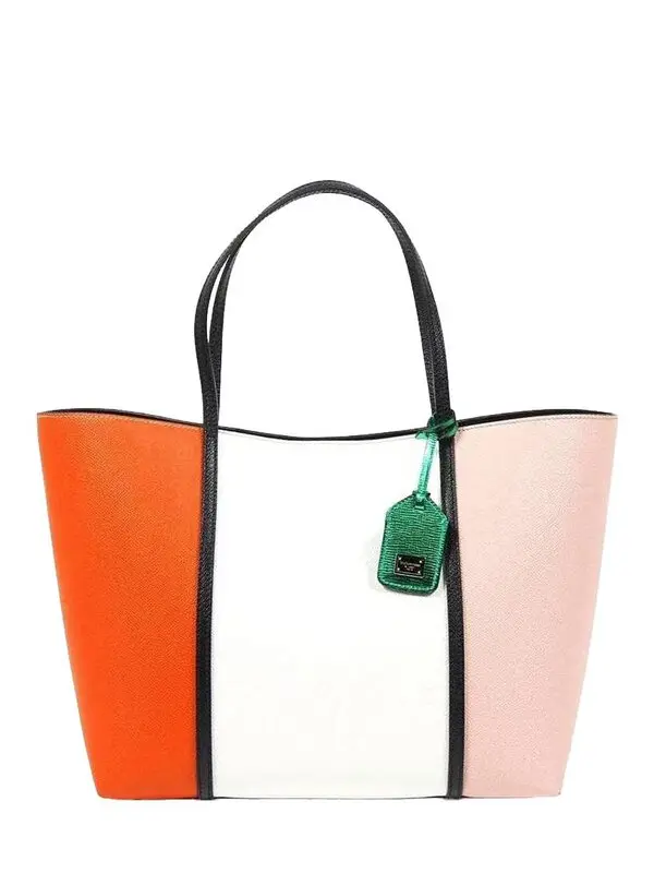 Dolce & Gabbana Multicolored Logo Detail Tote - Multicolor
