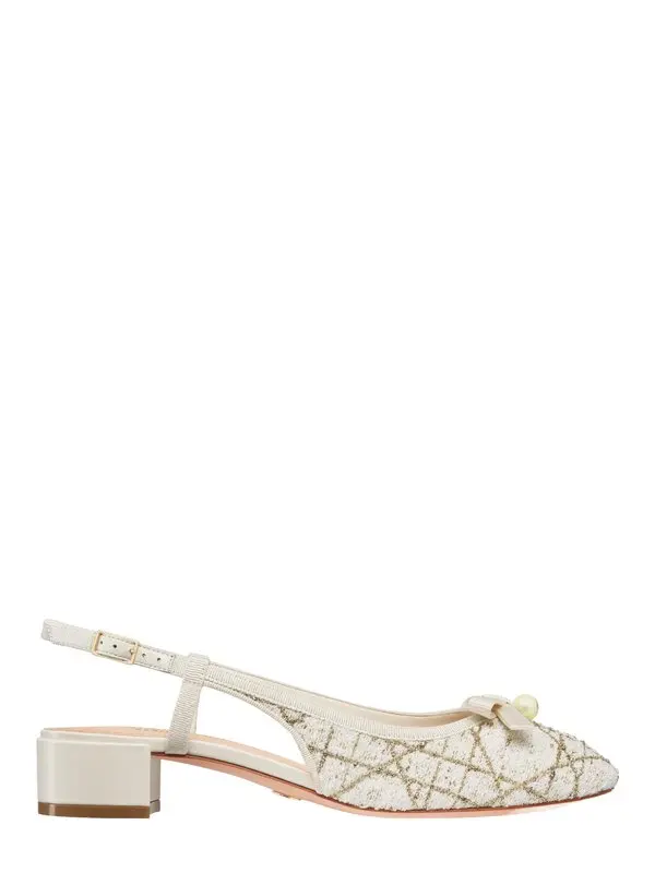 Dior Ballet Slingback Pump - White