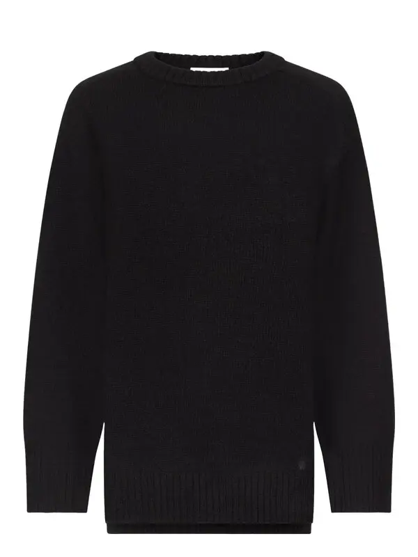 Loulou De Saison Safi Oversized Knitwear - Black