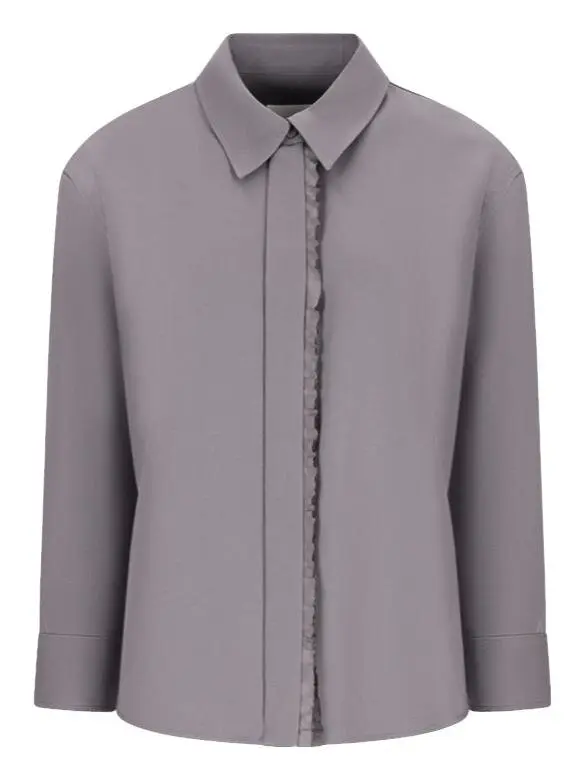 JIL SANDER Long Sleeve Shirt - Gray