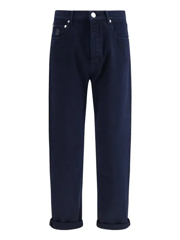 Brunello Cucinelli Iconic Fit Five-pocket Jeans - Black