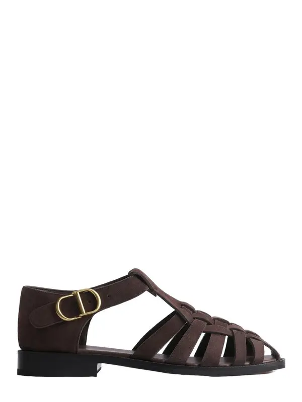 Dior Al Mare Fisherman Sandals - Dark Brown