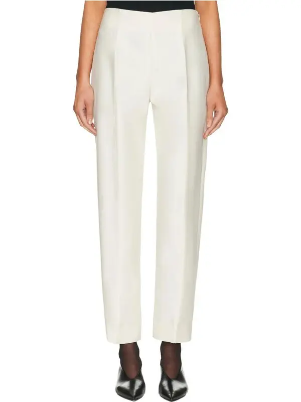 TOTEME Straight-leg Tailored Trousers - White