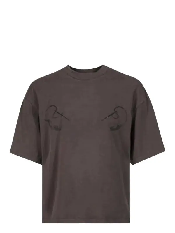 JEAN PAUL GAULTIER Printed Crewneck T-shirt - No