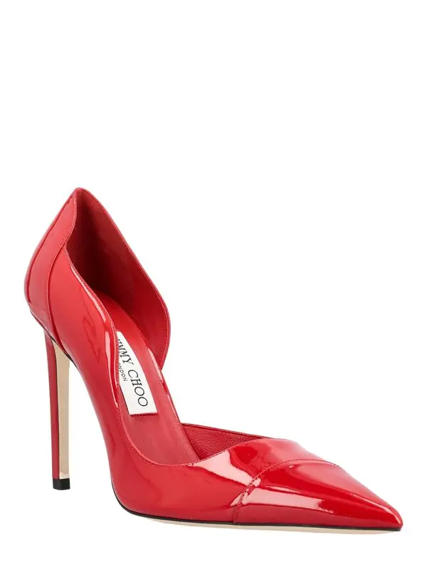 JIMMY CHOO Brigitte Pointed Toe Pumps - Red