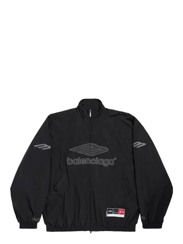Balenciaga 3b Football Track Jacket - Black