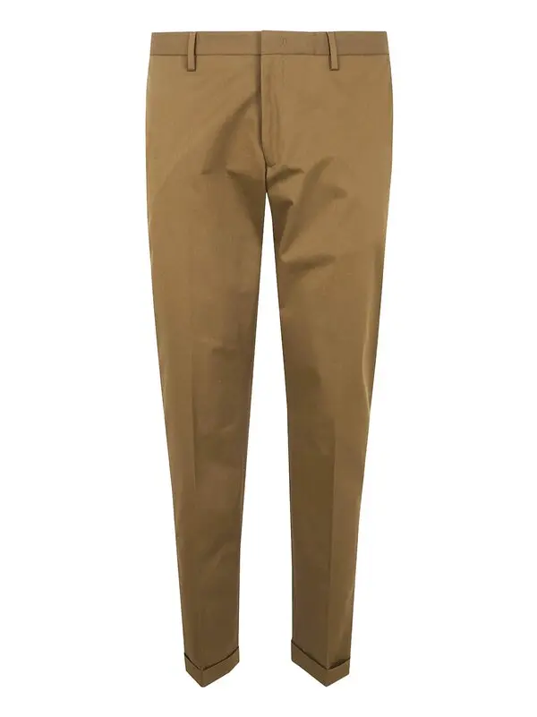 Paul Smith Tailored Straight Leg Trousers - Brown