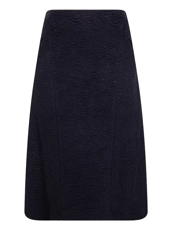 Dries Van Noten Flared Skirt - Black