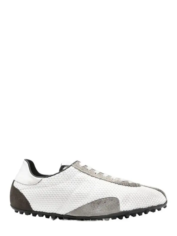 MAISON MARGIELA Textured Panel Low-top Sneakers - White