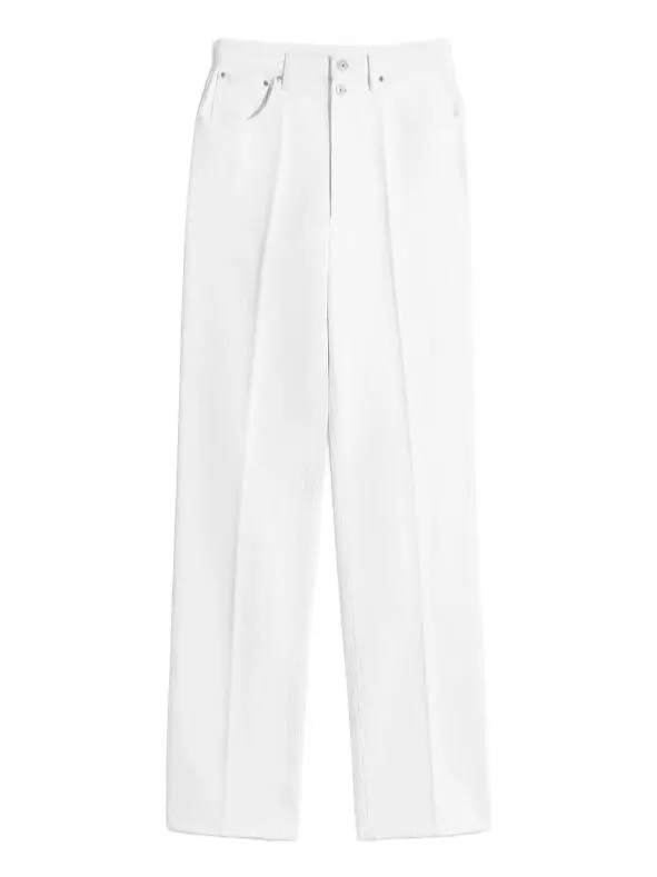 LEMAIRE Belt-loop Pocket Jeans - Milk