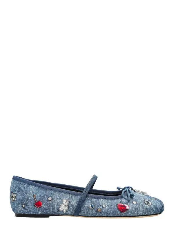 Marc Jacobs Trinket Charm Sabrina Ballerinas - Blue