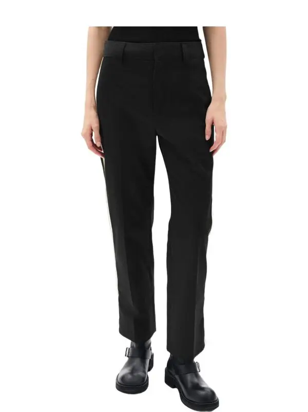 ANN DEMEULEMEESTER Fera Straight-leg Trousers - Black