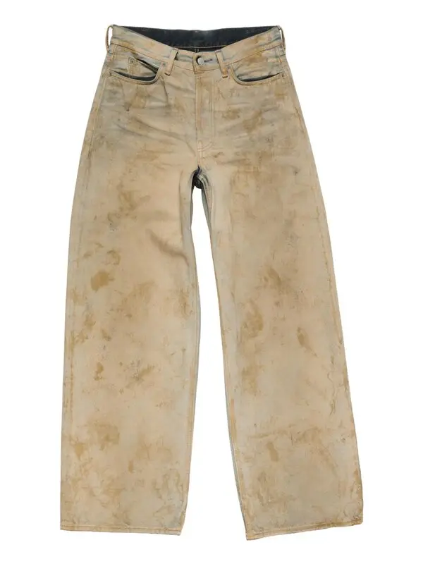 Acne Studios 1981 Loose Fit Jeans - Nude