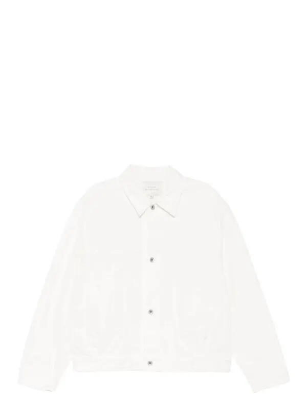 Studio Nicholson Button-up Denim Jacket - White