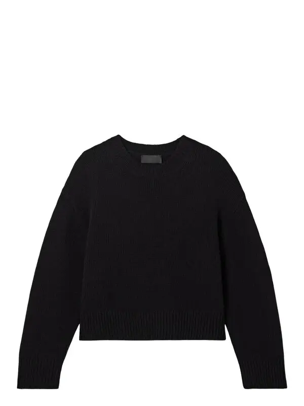 NILI LOTAN Haisley Wool Sweater - Black