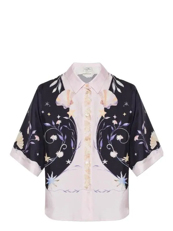 FORTE_FORTE Short-sleeve Shirt - Midnight